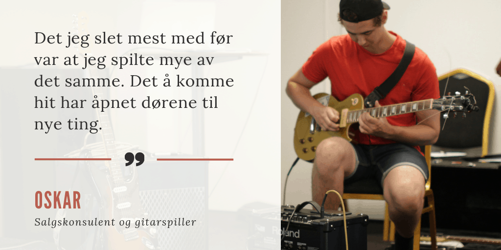 Gitartimer introtime - Gitaristene gitarskole