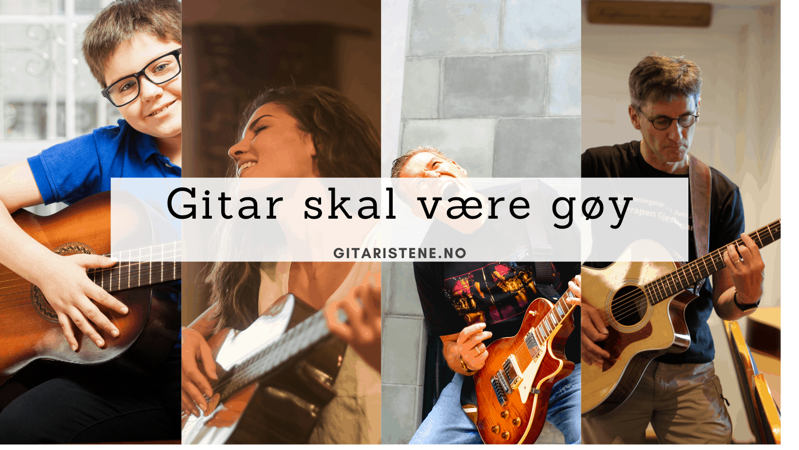 Gitarskole i Kristiansand - Bli gitaristen du drømmer om å være