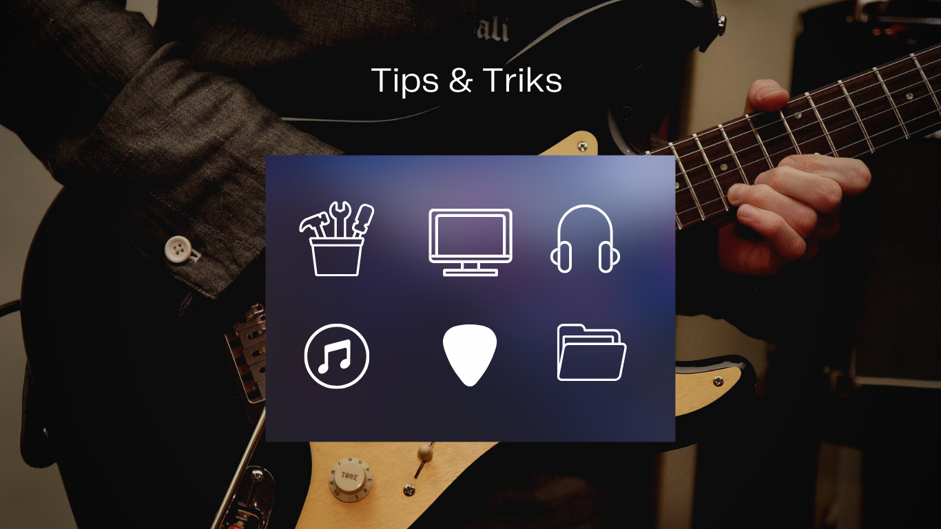 Tips og triks - Gitaristene gitarskole